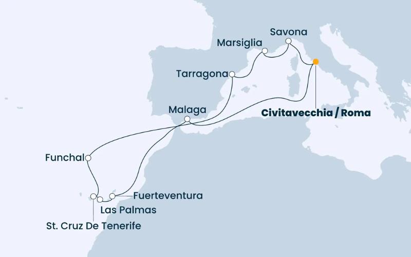 COSTA CROCIERE - COSTA FORTUNA DA CIV